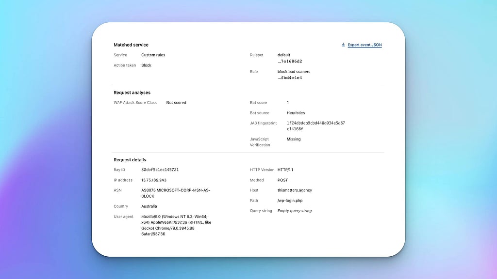Was ist die Cloudflare Ray-ID? | this:matters