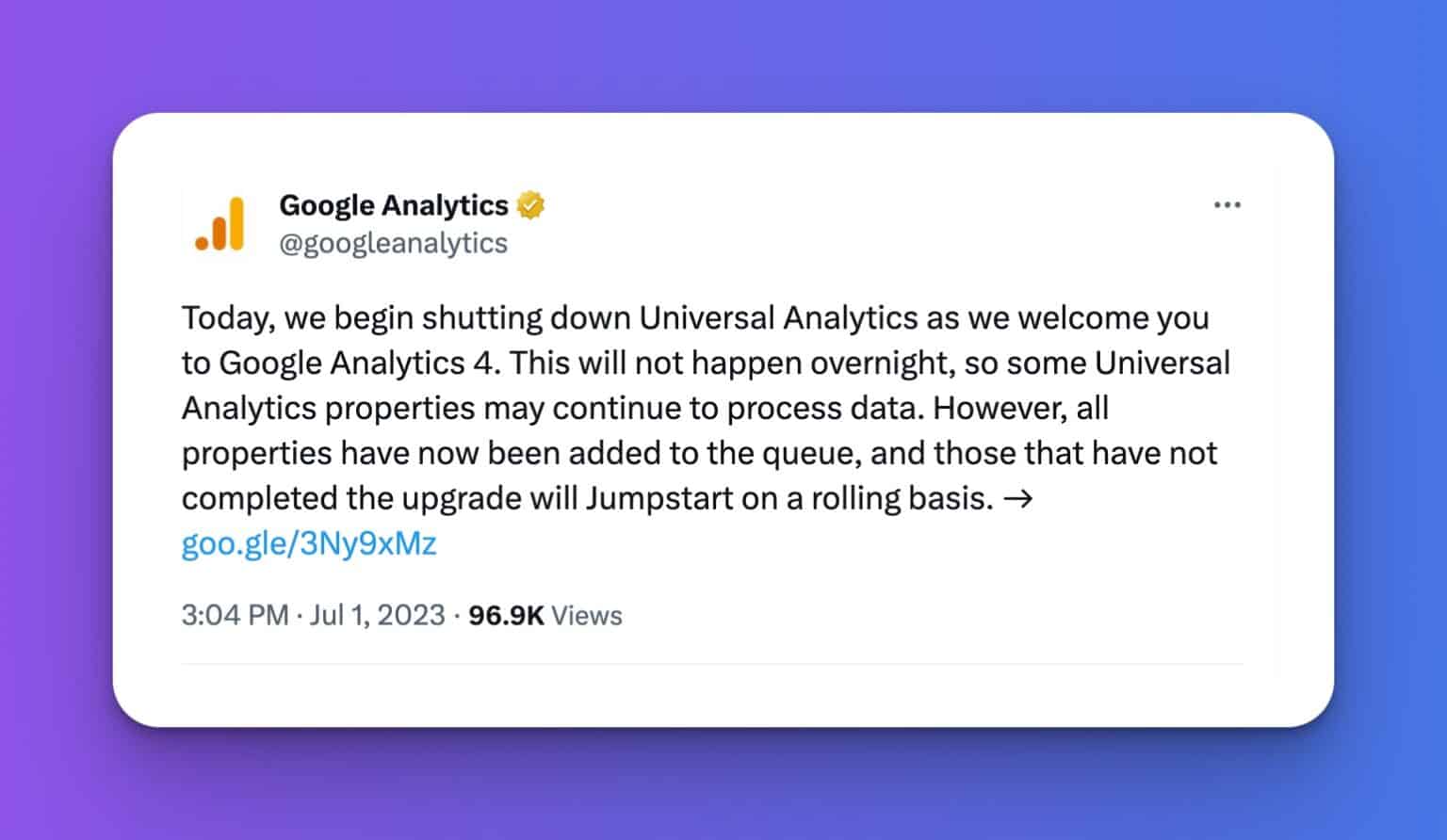 Google Analytics 4: Das Ende von Analytics Universal ist eingeleitet ...